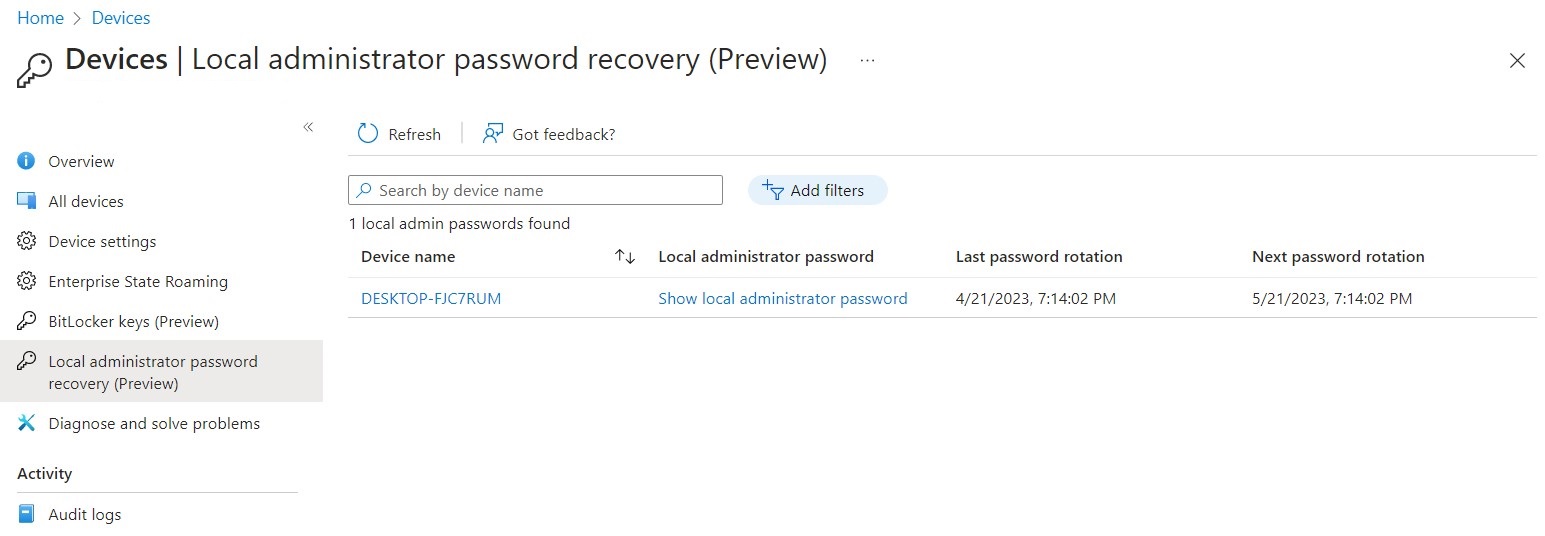 Windows LAPS: Advanced protection of local administrator passwords ...